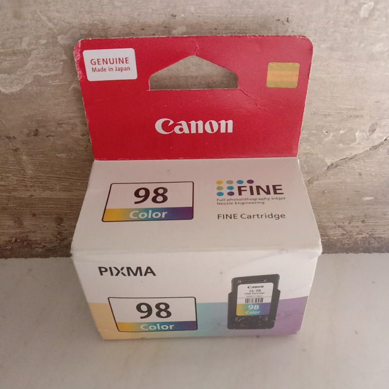 Jual Canon PIXMA 98 tri color warna | Shopee Indonesia