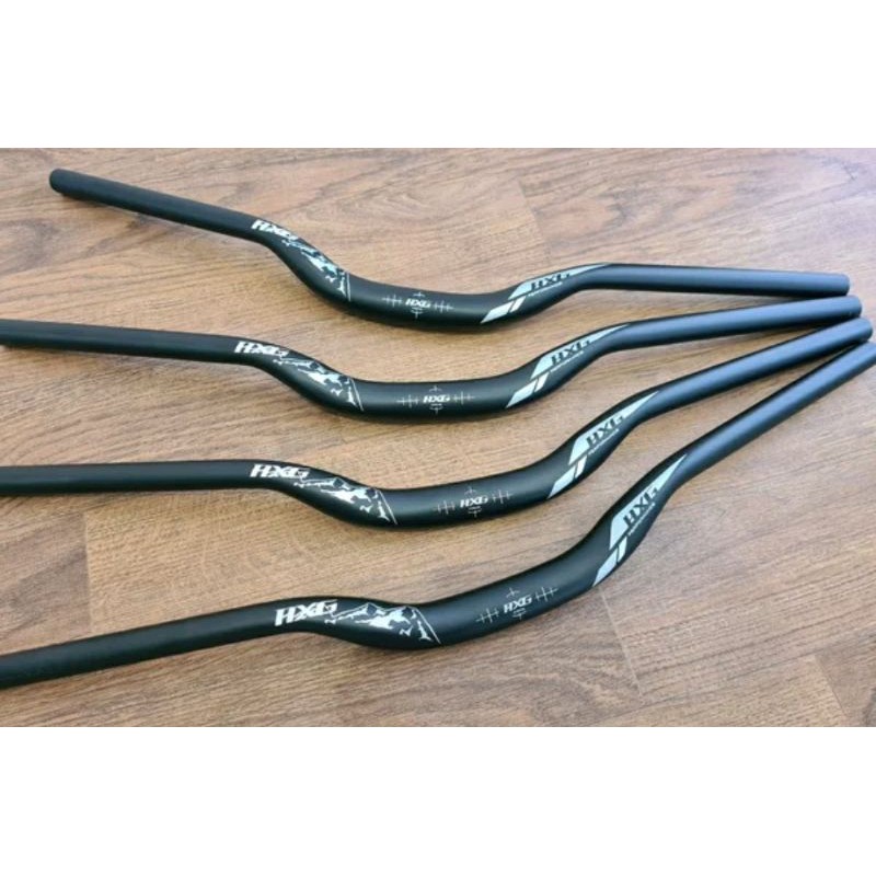 Jual Handlebar Merk AXG stang MTB risebar 31.8 x 720 mm Material Bahan alloy allumunium 72 cm ...