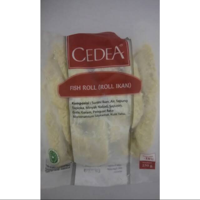 Jual CEDEA Fish Roll (Roll Ikan) 250gr | Shopee Indonesia