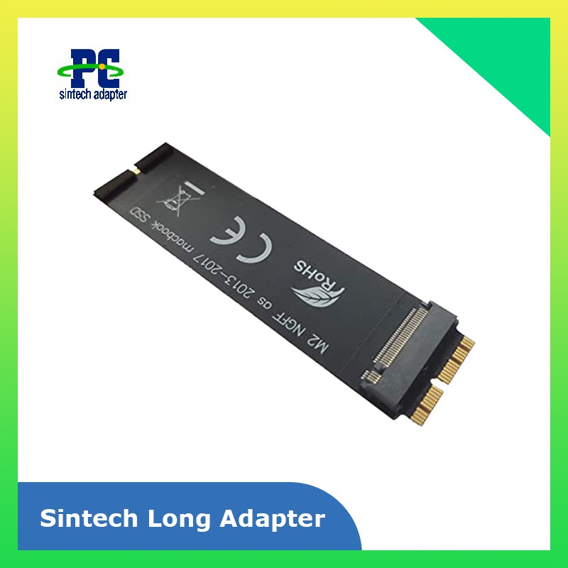 Jual SSD Long Adapter Sintech M.2 NGFF NVMe for Macbook Air & Pro 2013 ...