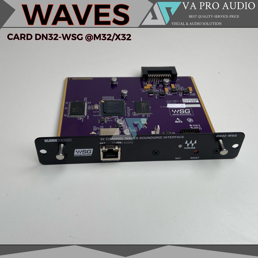 Jual waves card midas m32 behringer x32 klark teknik dn32 swsg ...