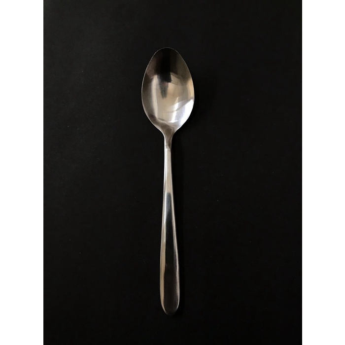 Jual Sendok dessert kue kecil teh tea spoon stainless steel besi isi 6 ...