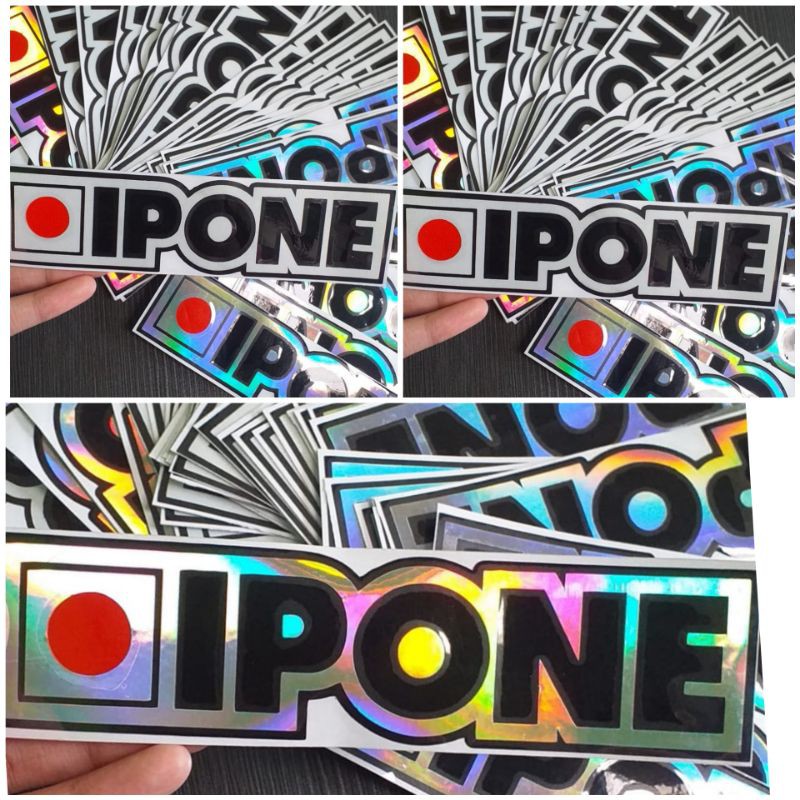 Jual STICKER IPONE CUTTING STICKER CUTTING MOTOR CUTTING STICKER ...