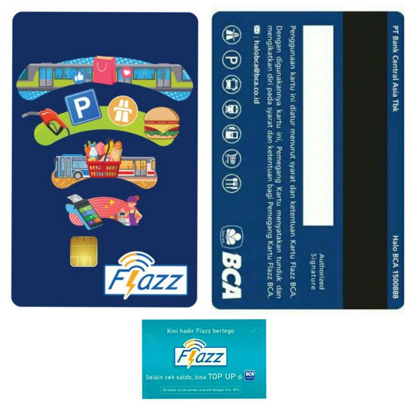 Jual FLAZZ BCA gen 2 /Gen2 with New Logo varian FLAZZ ORI /Like eTOLL ...