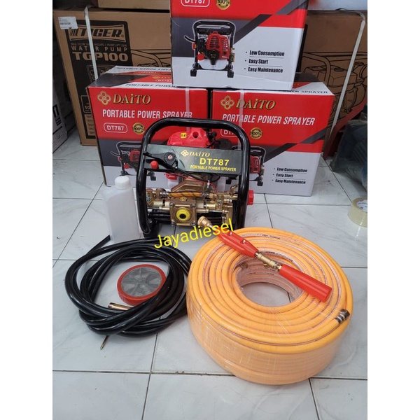 Jual Mesin Steam Portable 2Tak DAITO + Selang 50Meter | Shopee Indonesia