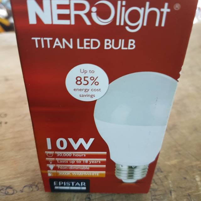 Jual Nerolight Titan Led Bulb 10W/3000K (Warmwhite) | Shopee Indonesia