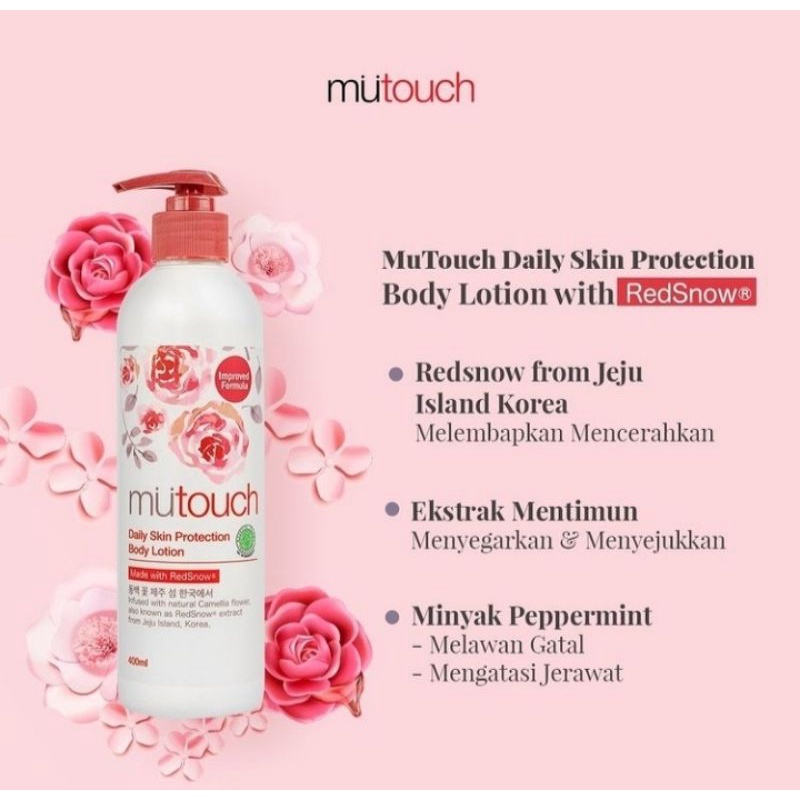 Jual Mutouch Body lotion Red show | Shopee Indonesia