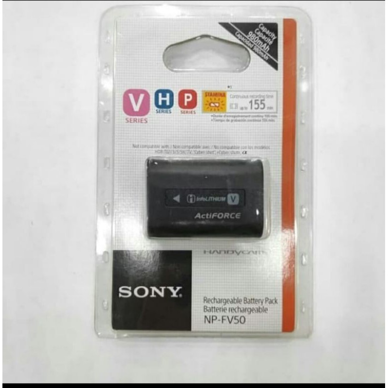 Jual Battery | Baterai Sony NP-FV50 | Shopee Indonesia