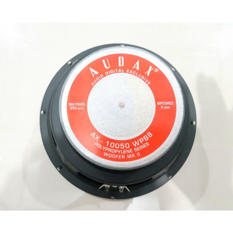Jual Original AUDAX 10050 SPEAKER 10 INCH WOOFER AUDAX AX 10050 WPB8 ...