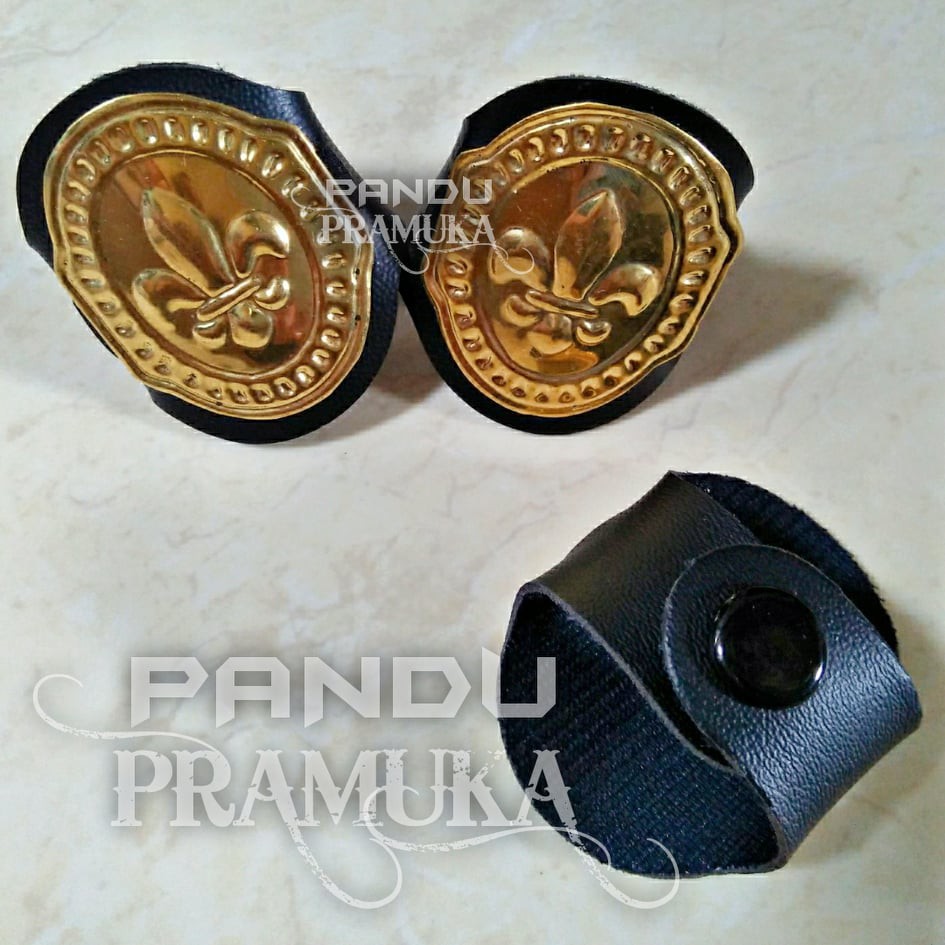 Jual ring kolong hasduk pramuka wosm / pandu dunia bahan kuningan ...