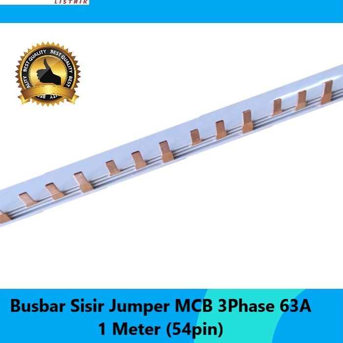 Jual Miliki Busbar Sisir Rel Sisir MCB 3 Phase 3P 63A 1M Iterno ...