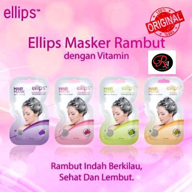Jual Ellips Hair Mask | Ellips Vitamin Hair Mask | Masker Rambut ...