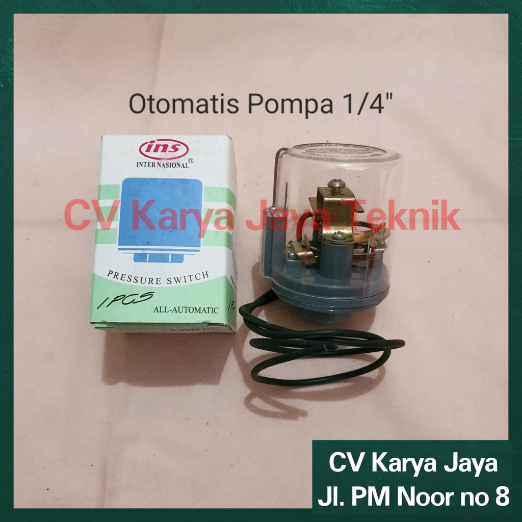 Jual Otomatis Pompa Air 1/4" Ins / Automatic Pressure Switch | Shopee ...