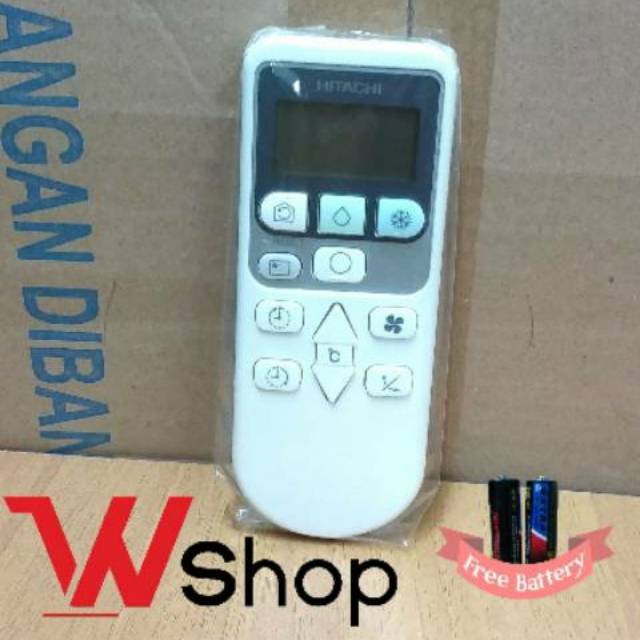 Jual Remot/Remote AC Hitachi - Ori/ORIGINAL - Air Conditioner Remote ...