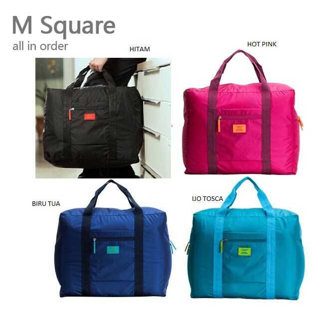 Jual Tas Koper Luggage Storage Organizer Foldable Travel Bag Kopor ...