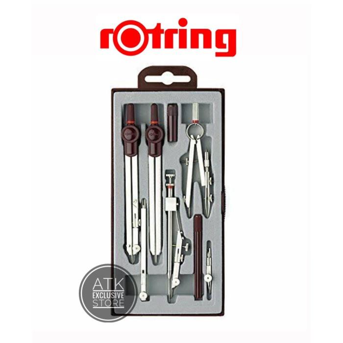 Jual Rotring Compass Centro Set 8 | Jangka | Shopee Indonesia