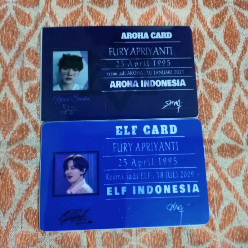 Jual ID CARD KPOP CUSTOM | Shopee Indonesia