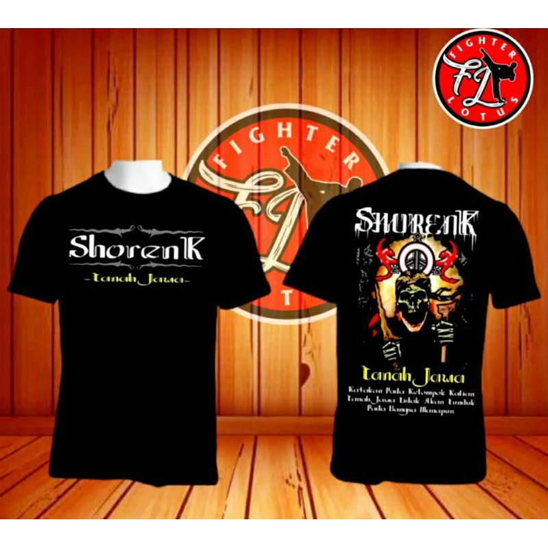 Jual Promo kaos shorenk terbaru tanah jawa free stiker | Shopee Indonesia