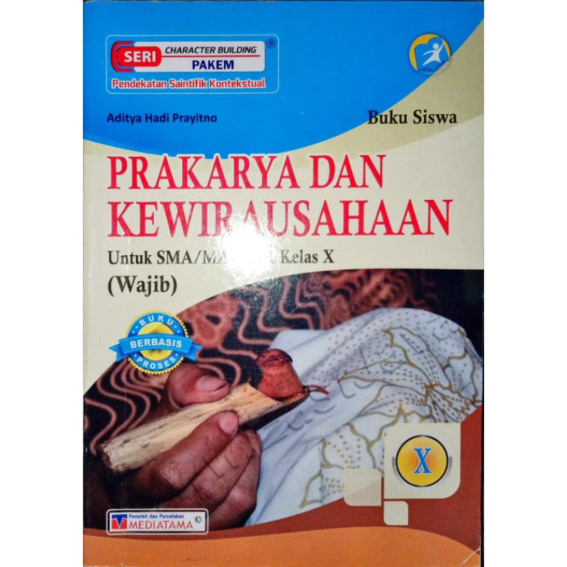 Jual BUKU PRAKARYA DAN KEWIRAUSAHAAN (WAJIB)SMA KELAS X SERI PAKEM ...