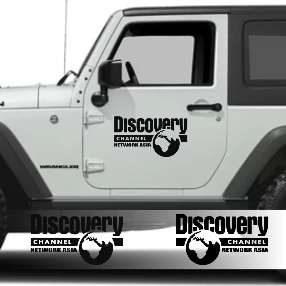Jual Sticker Discovery Channel Network Asia 01 | Shopee Indonesia