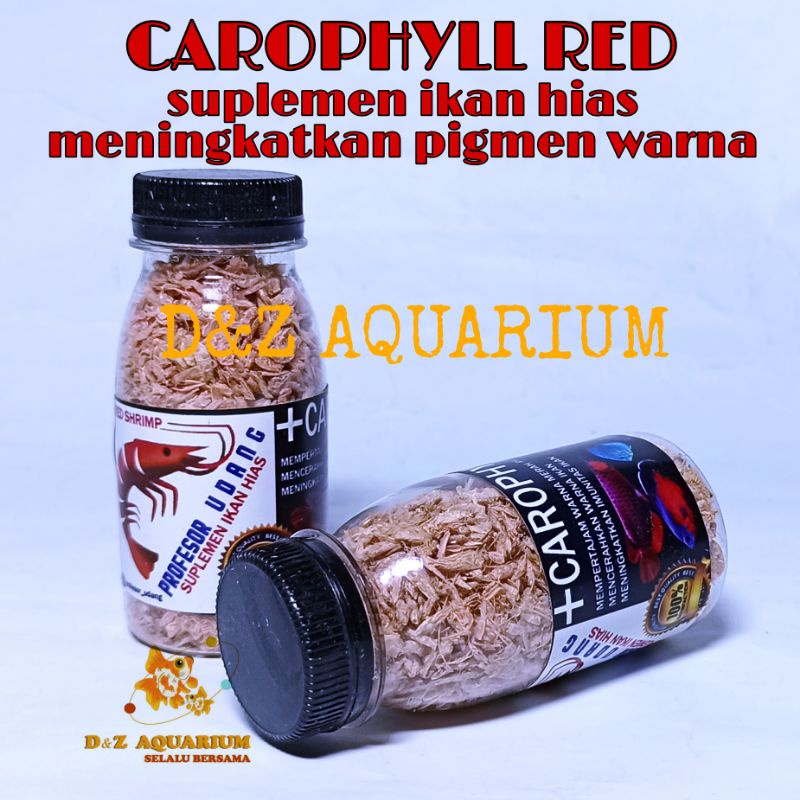 Jual Carophyll Red Merah Profesor Udang 30 gr Pakan Ikan Hias Udang ...