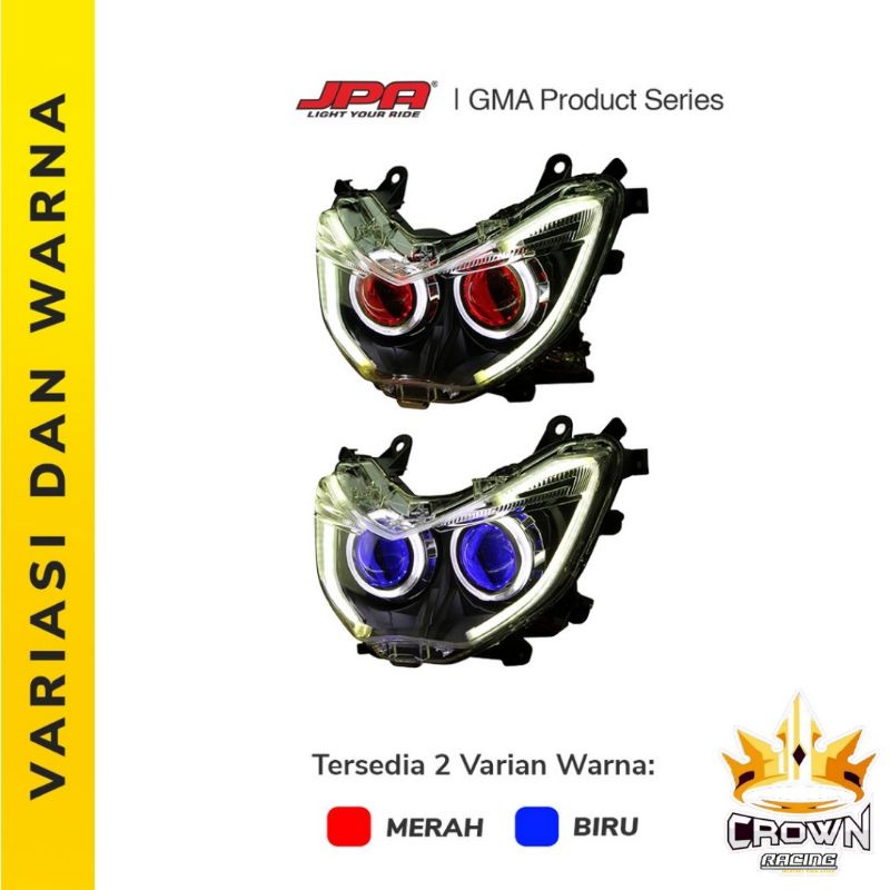 Jual Lampu Depan HID Projie Projector JPA Yamaha Nmax 155 Old | Shopee Indonesia