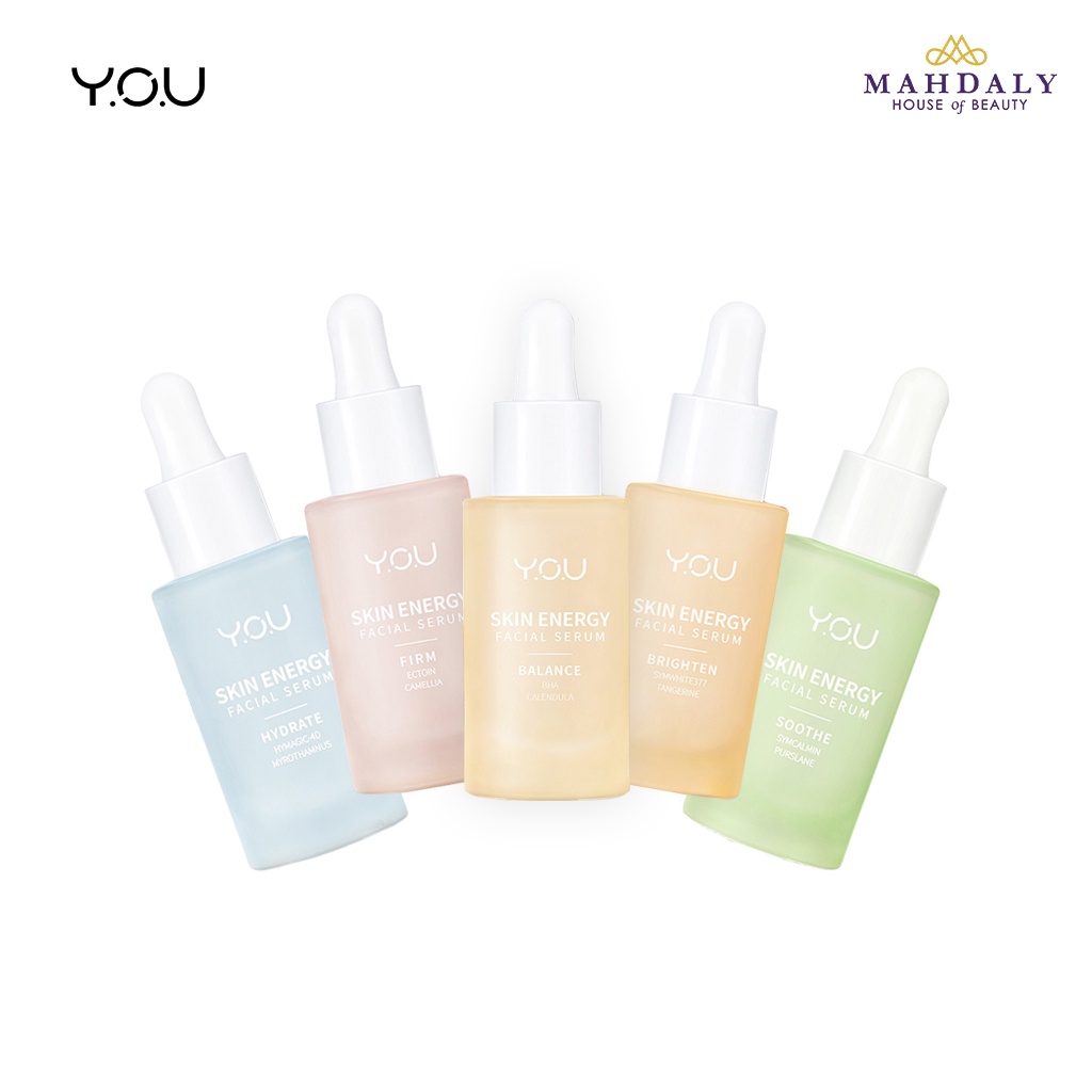 Jual YOU Skin Energy Facial Serum Firm/Balance/Soothe/Hydrate/Brighten ...