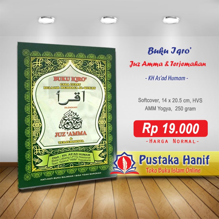 Jual Buku Iqro Dilengkapi Juz Amma dan Terjemahan A5 KH Asad Humam AMM ...