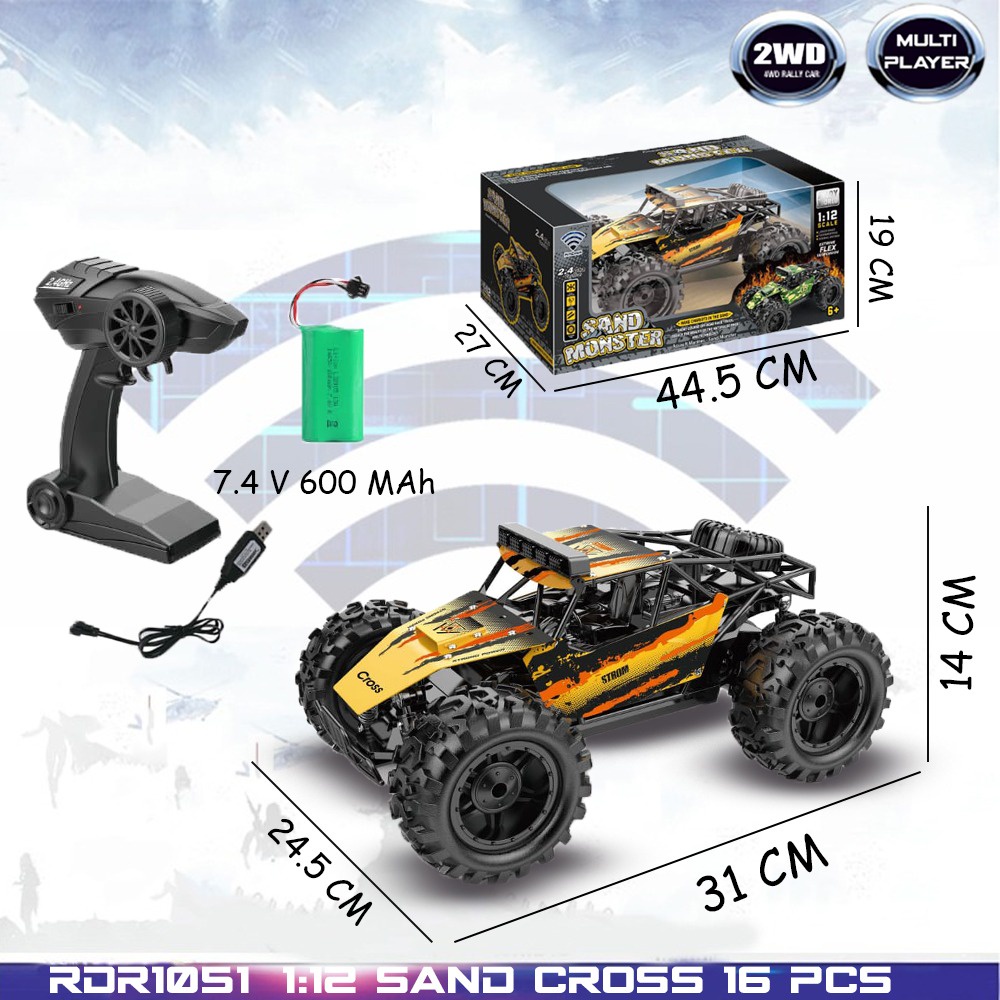 Jual RDR1051 RC Sand Cross Offroad Drift Mainan Anak Mobil Remote ...