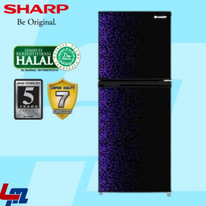 Jual SHARP Kulkas 2D SJ-316MG-GB/GR / 316MG / SJ316MG | Shopee Indonesia