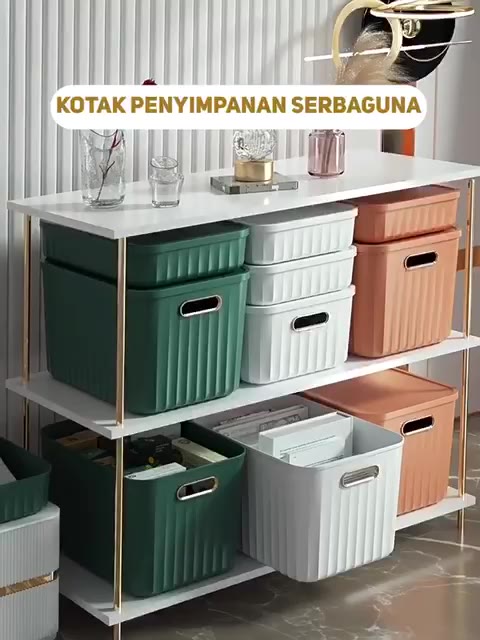 Jual Dejavu Kotak Penyimpanan Serbaguna Bin Pantry Organizer Box ...