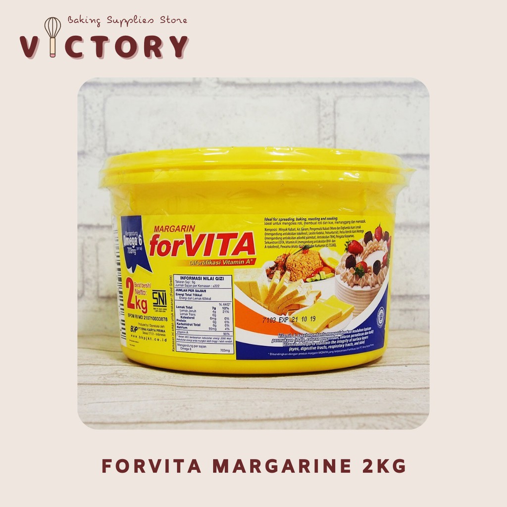 Jual [2KG] Margarine FORVITA GOLD | Shopee Indonesia
