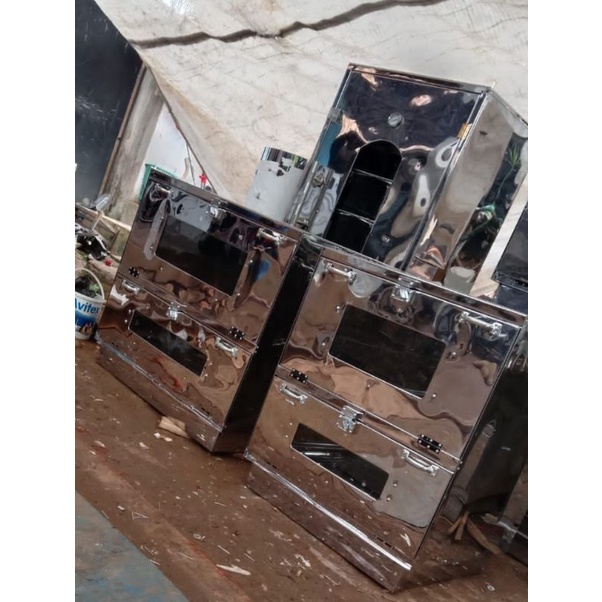 Jual oven gas ukuran 60*55 bahan stainless | Shopee Indonesia