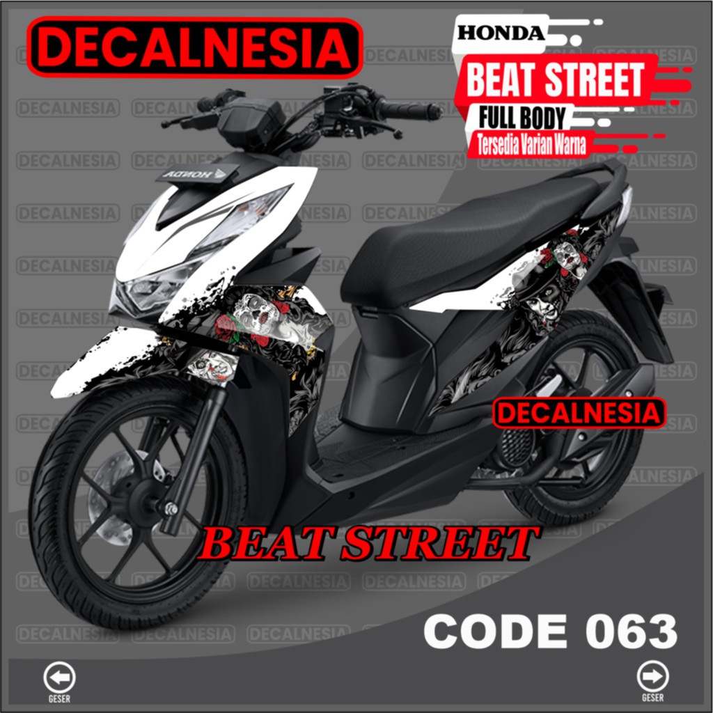 Jual Decal Beat Street New 2021 2022 2023 Full Body Stiker Motor 2020 ...