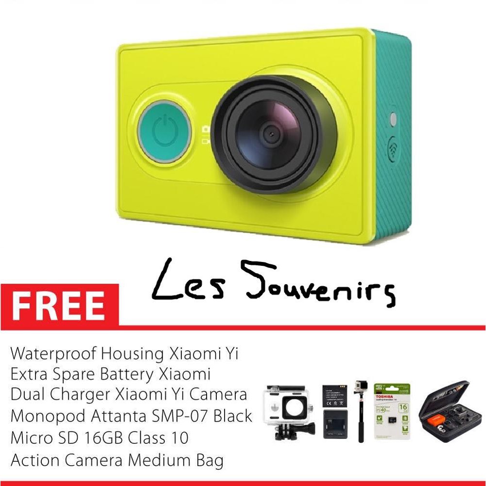 Jual Complete Lengkap Xiomi Kamera Gopro Xiaomi Yi Basic Free ...