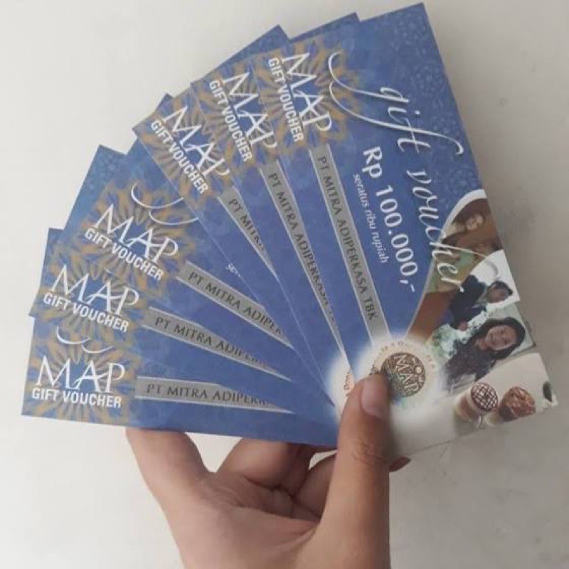 Jual Gift Voucher MAP | Shopee Indonesia