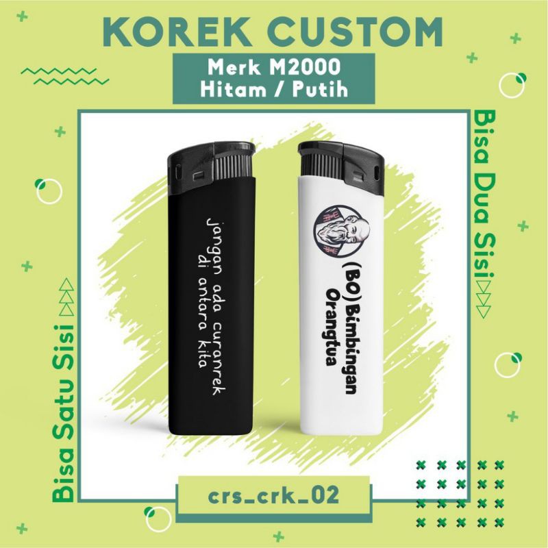 Jual Korek Api Custom Bebas Request Gambar Logo / Foto Cetak 1 sisi ...