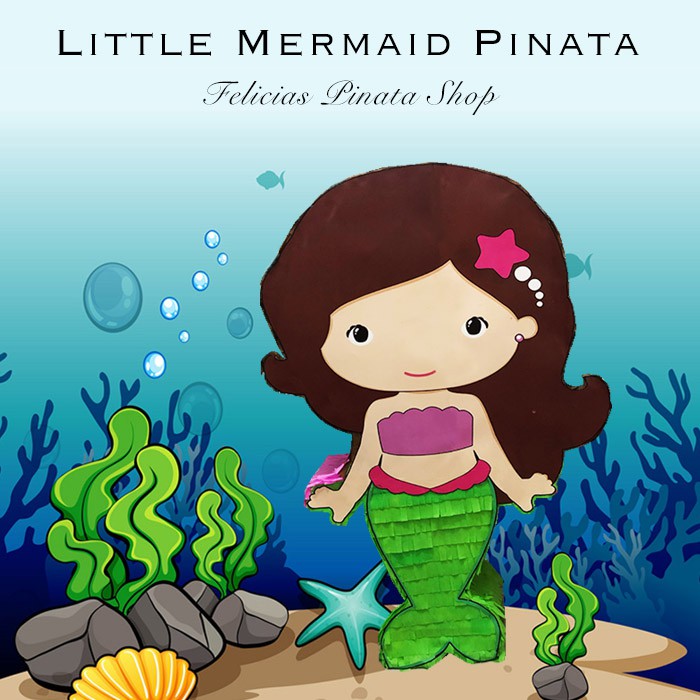 Jual Little Mermaid Pinata | Shopee Indonesia