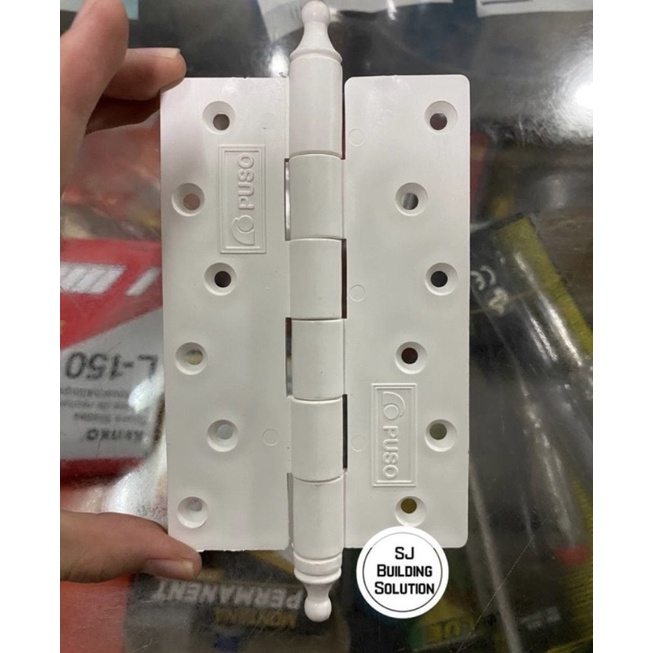 Jual ENGSEL PINTU PVC / ENGSEL PLASTIK 4 INCH INCI ENGSEL KAMAR MANDI ...