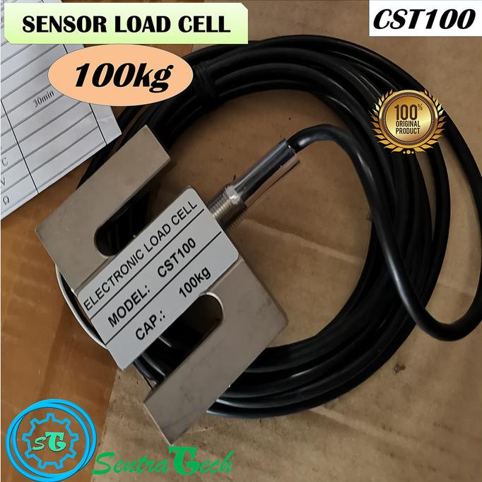 Jual Sensor Load Cell / Weight Sensor 100Kg Cst100 New Original ...