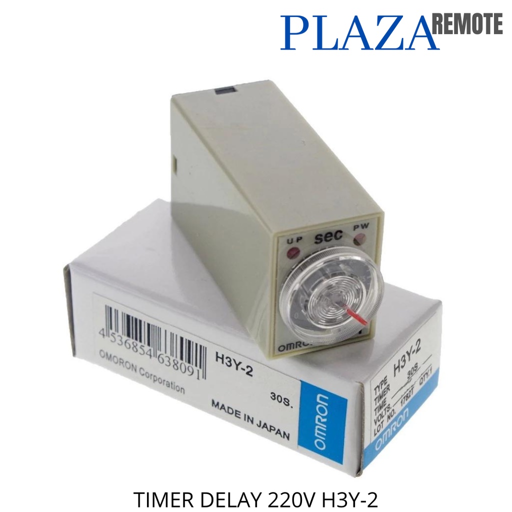 Jual DELAY TIMER RELAY H3Y-2 1 DETIK - 60 MENIT TANPA SOCKET | Shopee Indonesia