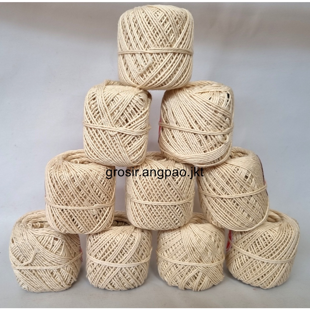 Jual TALI BENDERA / TALI RAMI / BENANG KASUR / KATUN MAKRAME / BAKCHANG ...