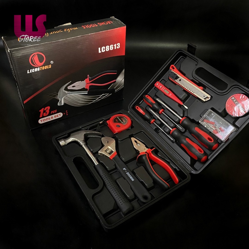 Jual Toolset Toolkit Toolbox Tool Set Tool Kit Tool Box Toolset LECHG ...