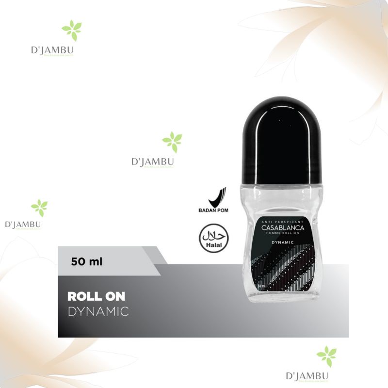 Jual Casablanca Deodorant Men Black 50ml | Shopee Indonesia