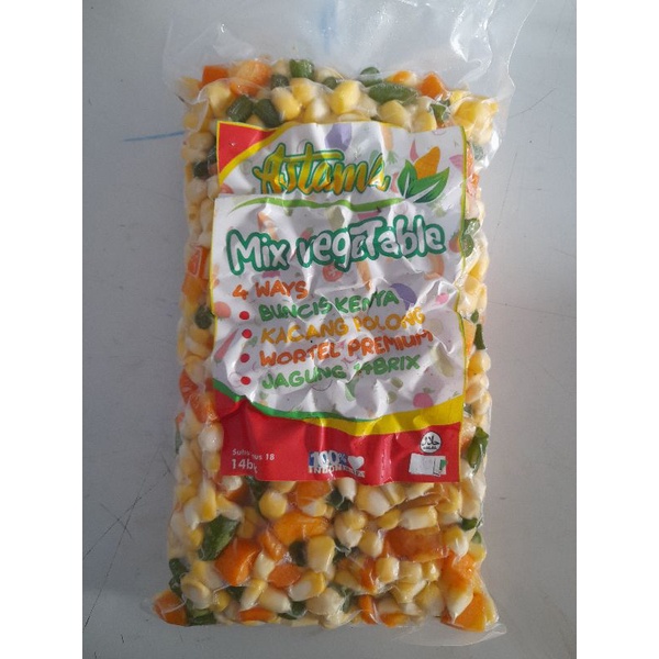 Jual Mix vegetable 4 ways 500gr | Shopee Indonesia