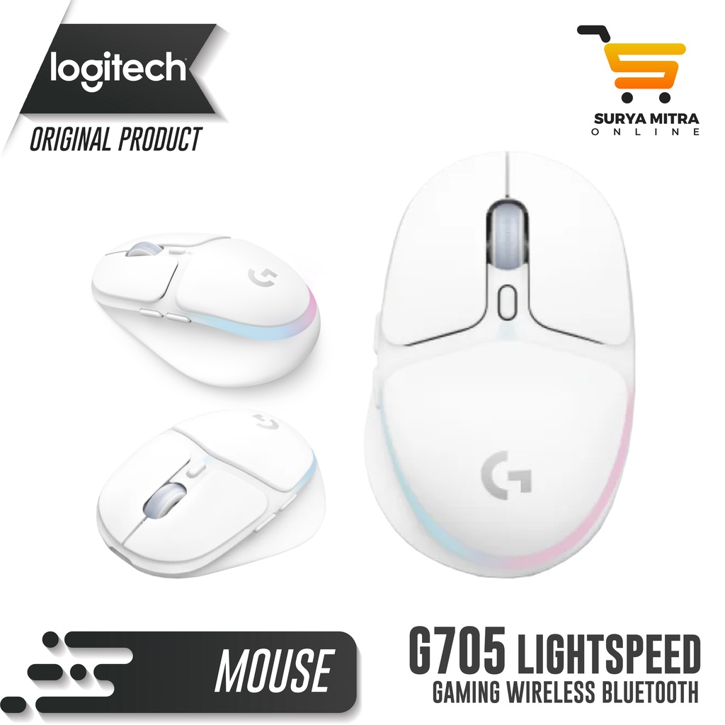 Jual Logitech G705 LIGHTSPEED Mouse Gaming Wireless Bluetooth | Shopee ...
