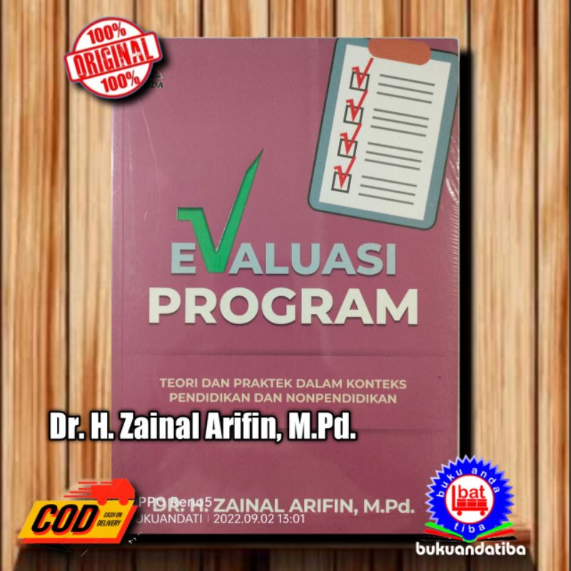 Jual Buku Evaluasi Program Teori dan Praktek Dalam Konteks Pendidikan ...