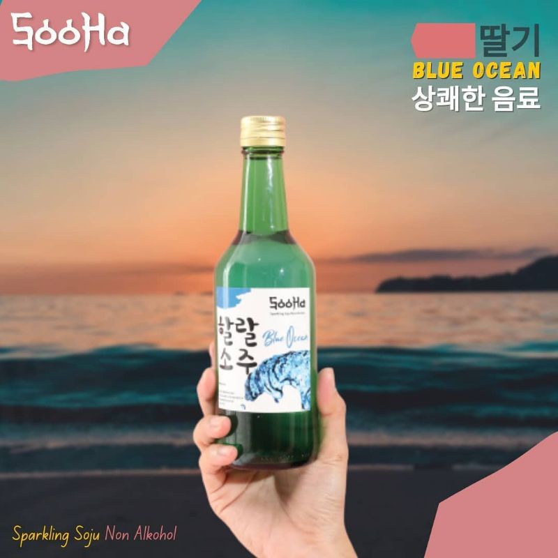 Jual Minuman Korea soju halal/sooha/blue ocean | Shopee Indonesia