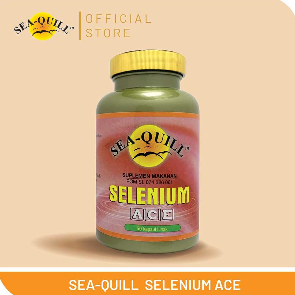Jual Sea Quill Selenium Ace 30 Softgel | Shopee Indonesia