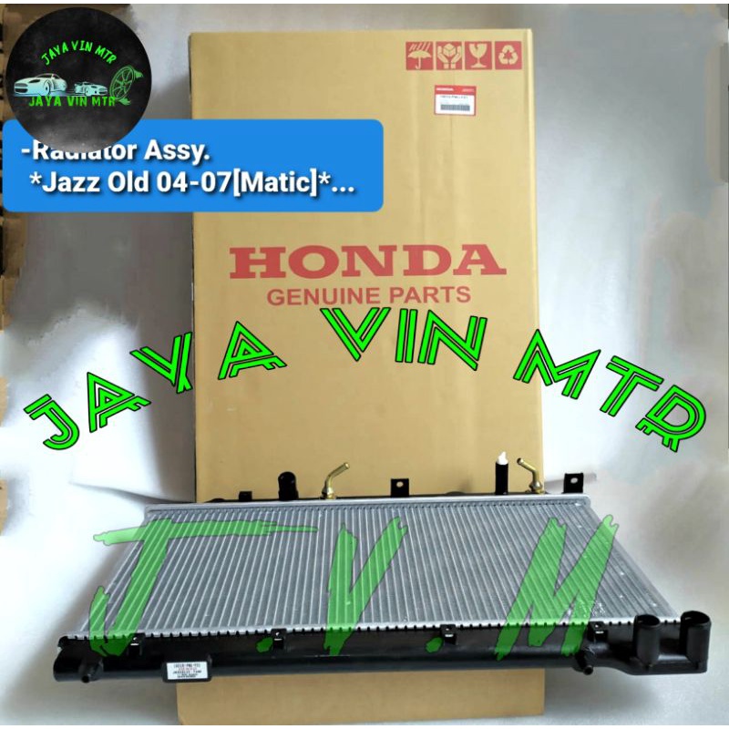 Jual radiator Honda jazz old lama 2004 2005 2006 2007 matic original ...